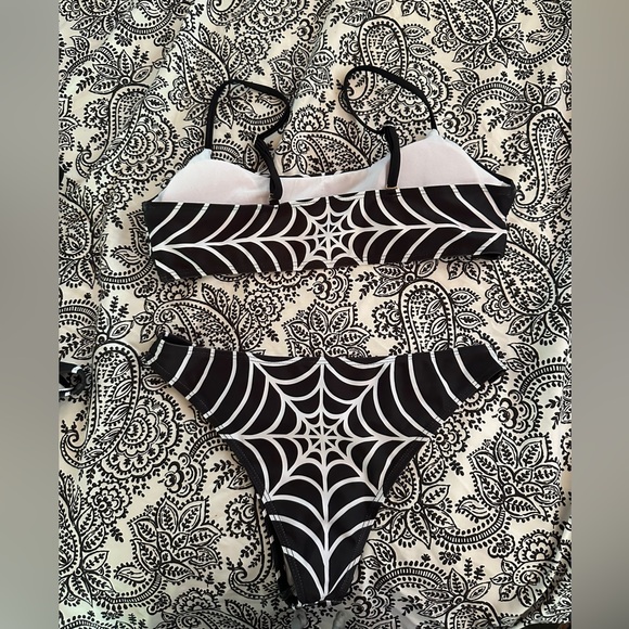 Dolls Kill | Swim | Spider Bikini Set | Poshmark